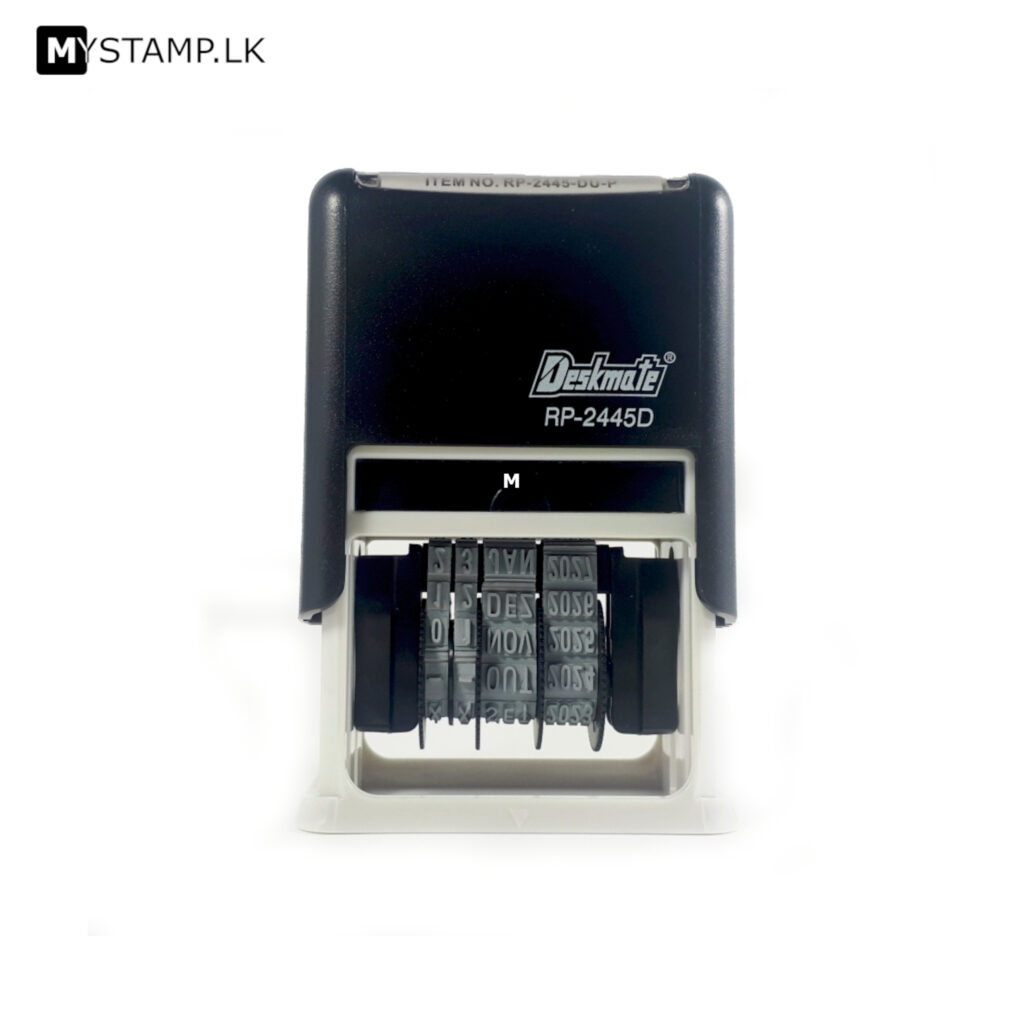 Deskmate Self-Inking Dater Printer Stamp RP-2441-D – Your Efficient ...