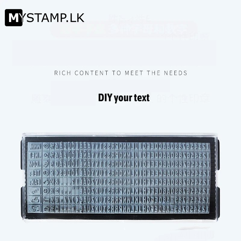 Self Inking Stamp 5 Lines Self Inking DIY Personalized Message or ...